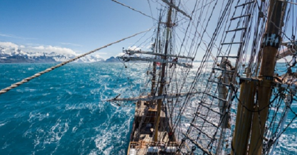 Moltke Harbour in Royal Bay and departure from South Georgia | Bark EUROPA